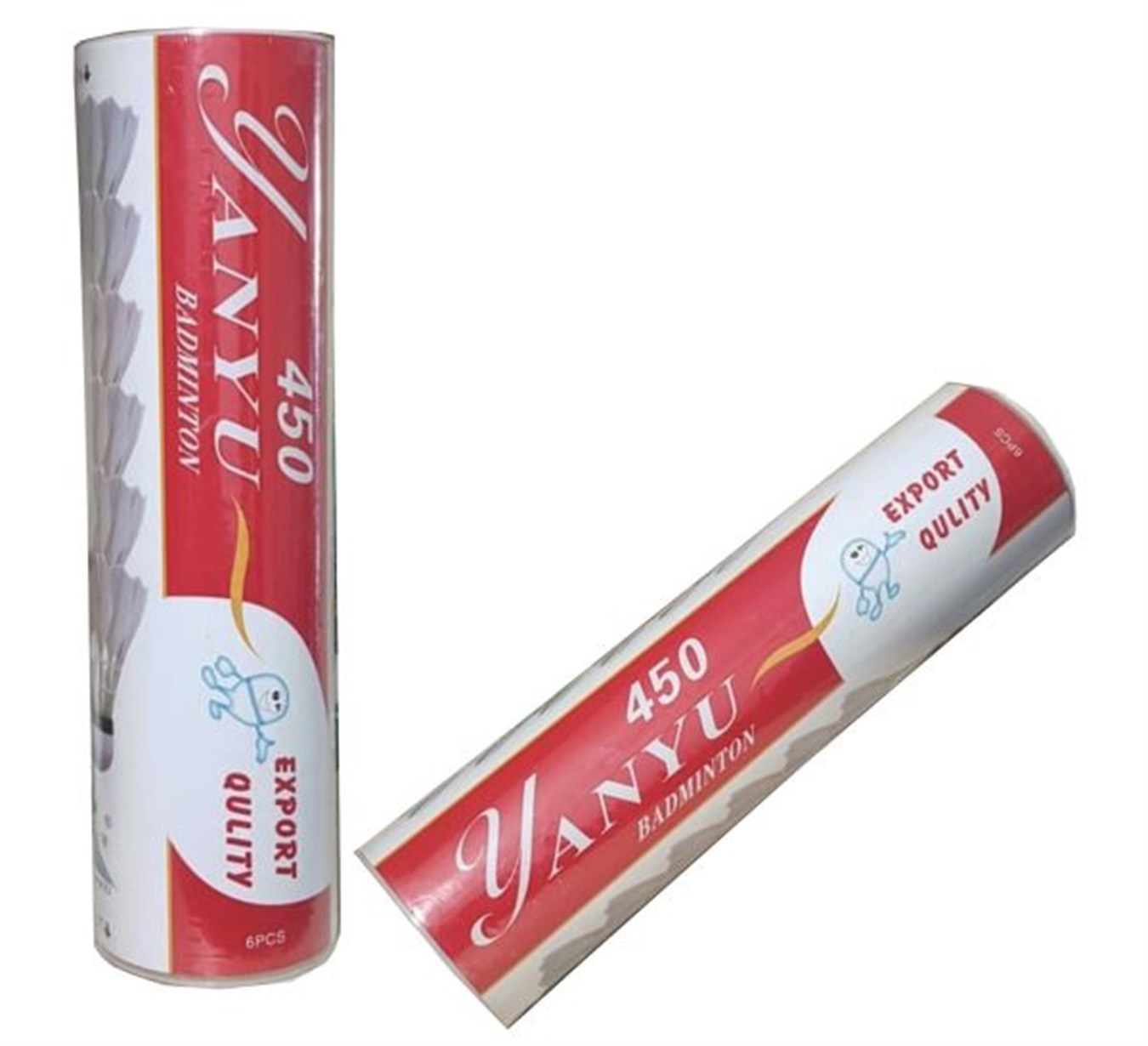 Yanyu 450 6 lı Badminton Topu Kaz Tüyü Prof. Kutulu