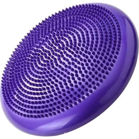 Denge Diski Balance Trainer Denge Topu Pilates Balans Disk Mor