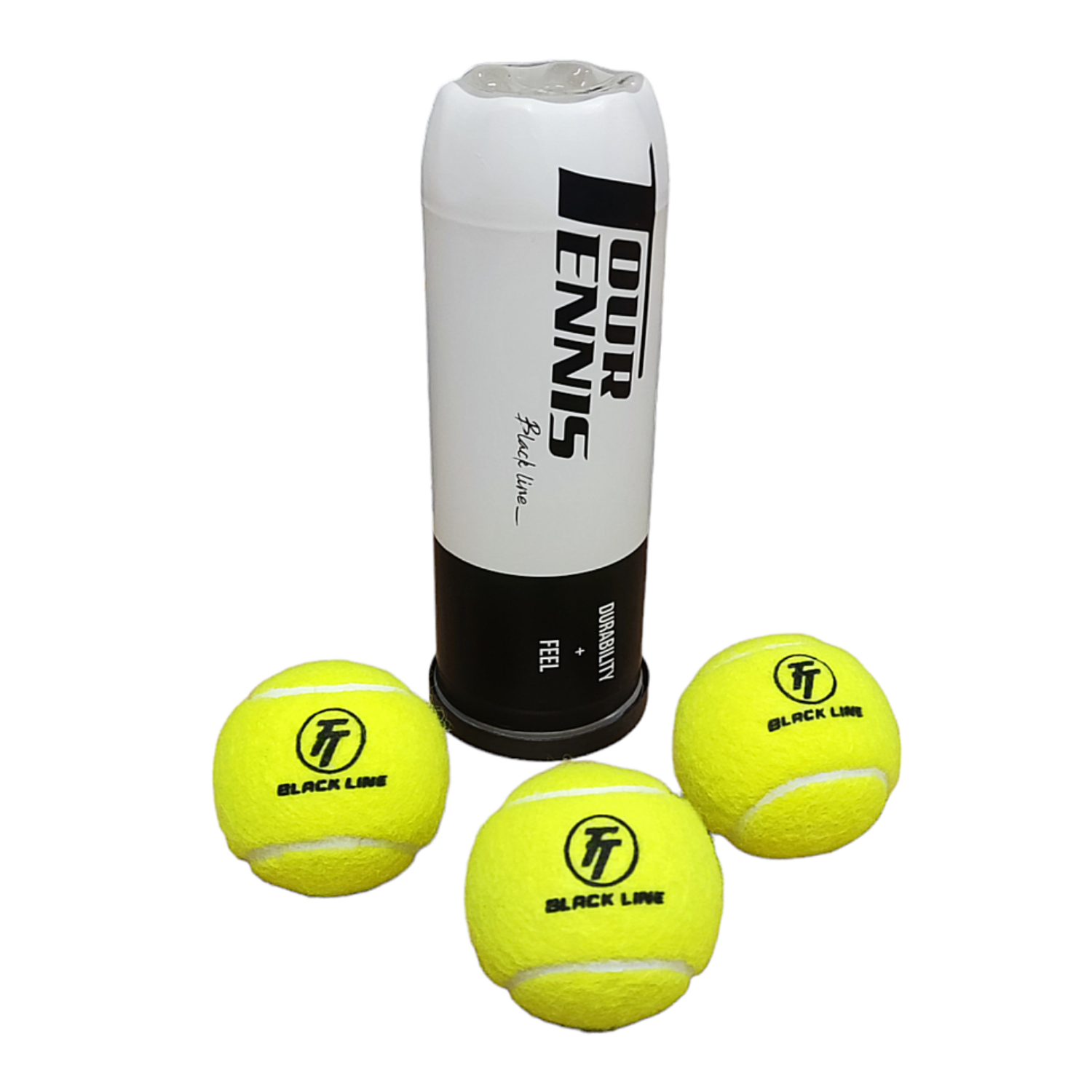 Tour Tennis Antrenman Tenis Topu Black Line